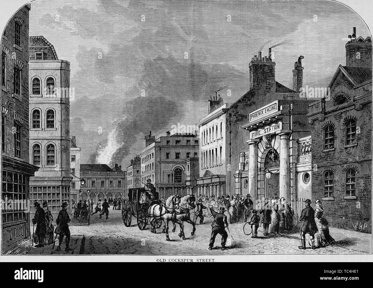 Crowded london street 1800s Black and White Stock Photos & Images - Alamy