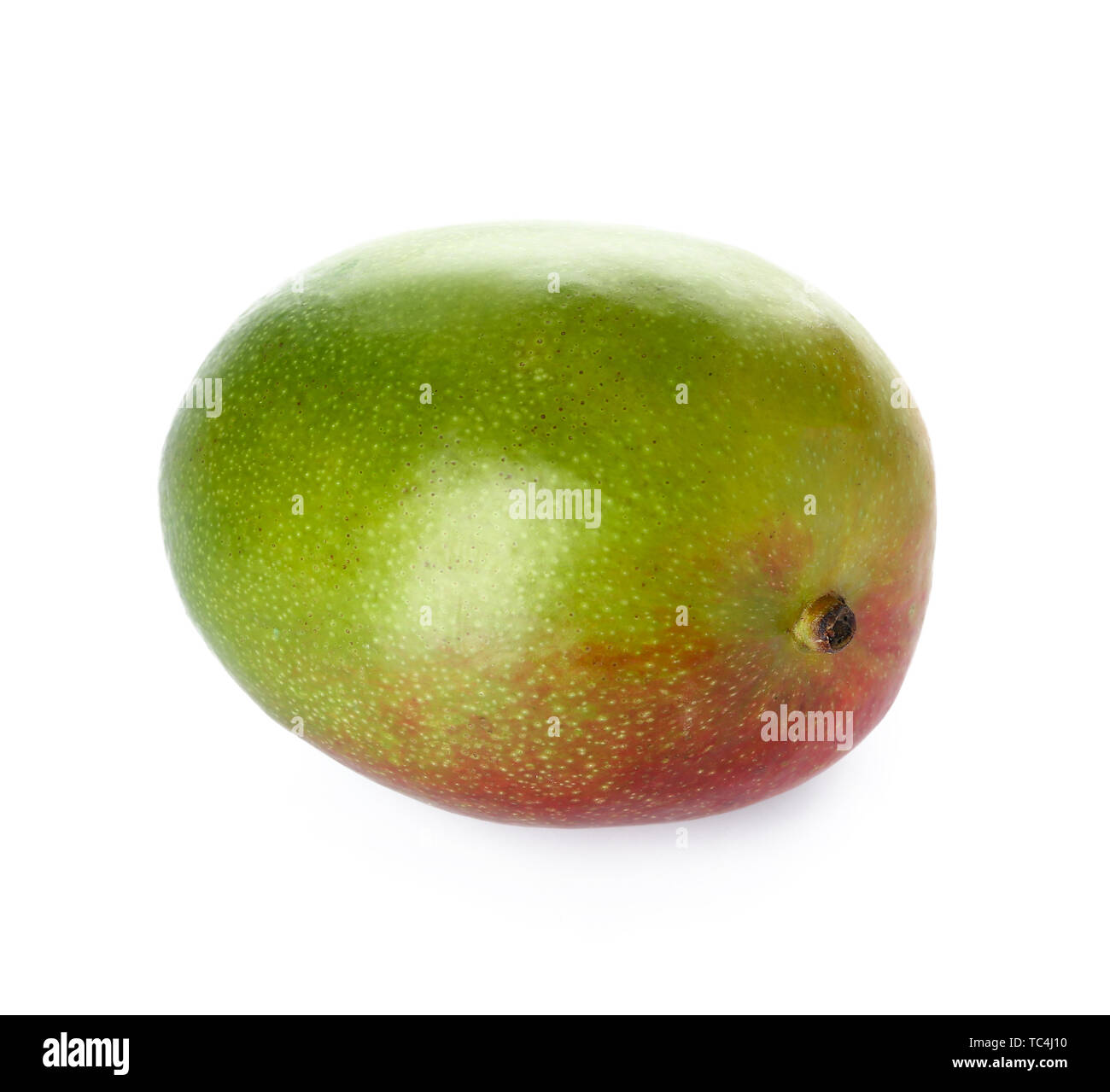 Tasty fresh mango on white background Stock Photo - Alamy