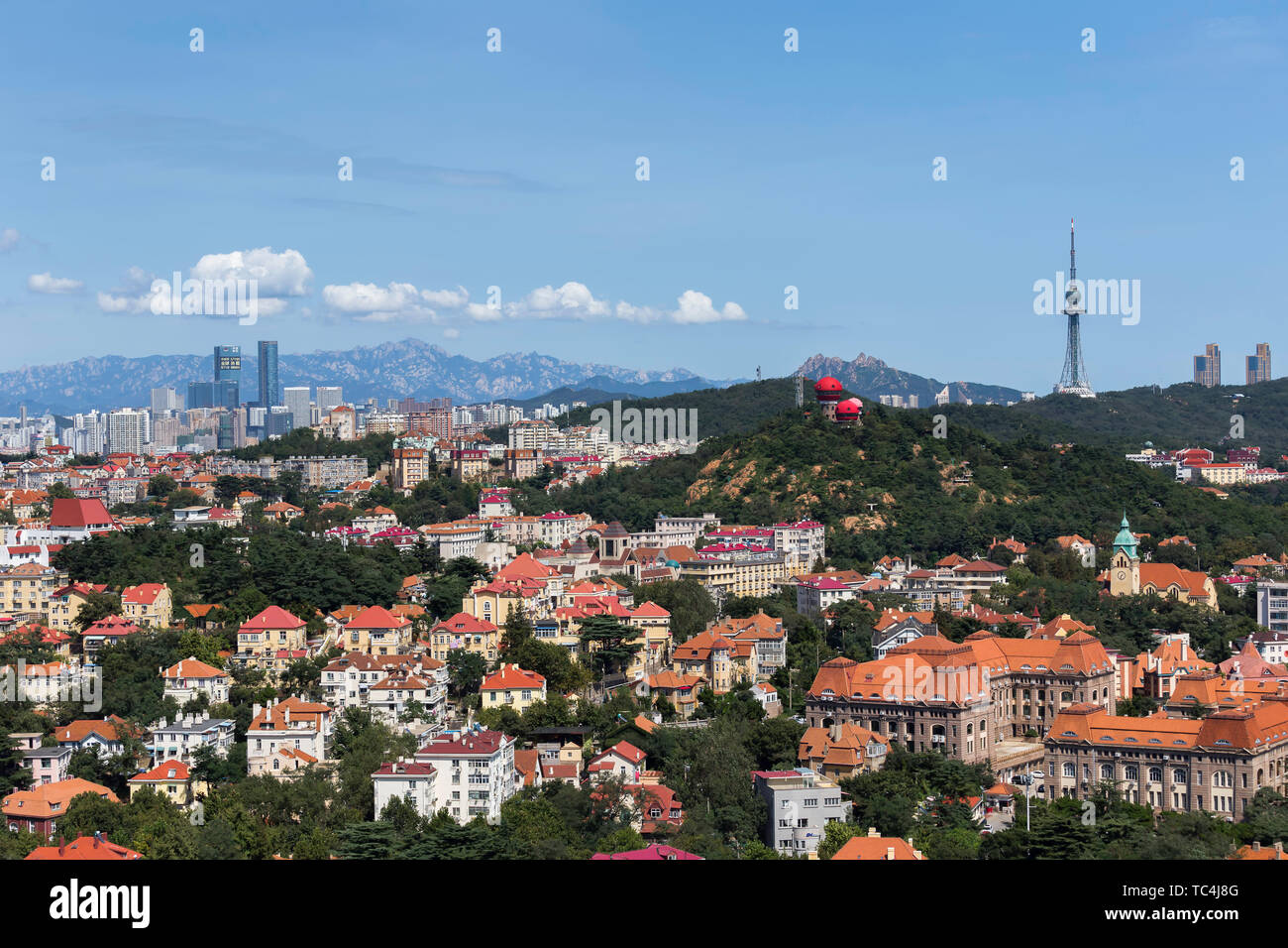 Qingdao television tower hi-res stock photography and images - Alamy