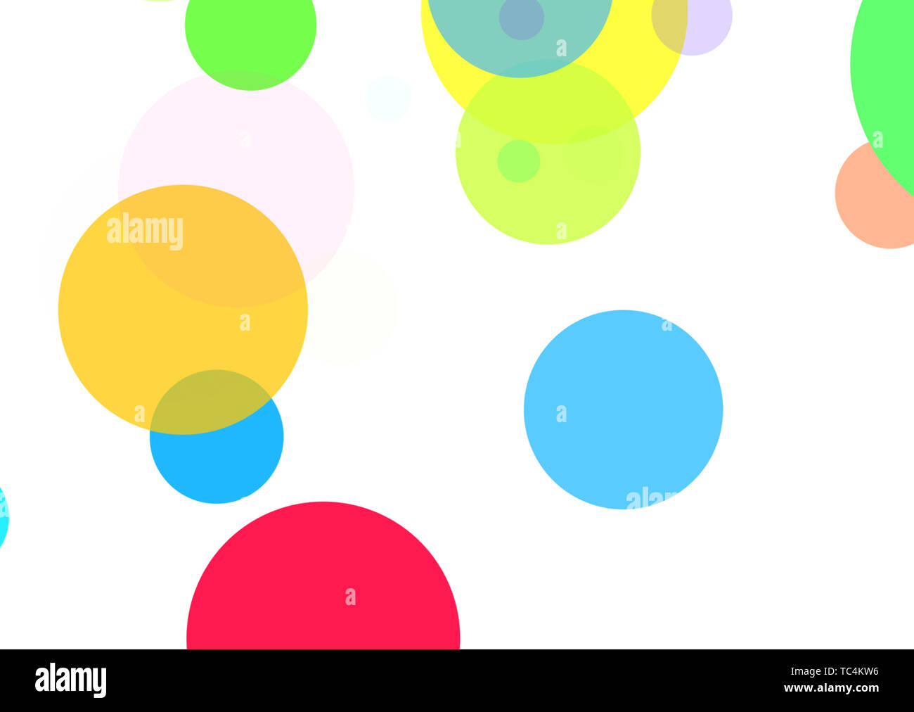 Color polka dot background material Stock Photo - Alamy