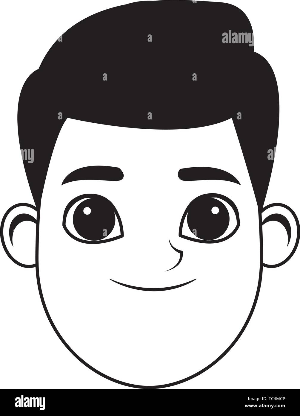 young kid avatar carton character Stock Vector Image & Art - Alamy