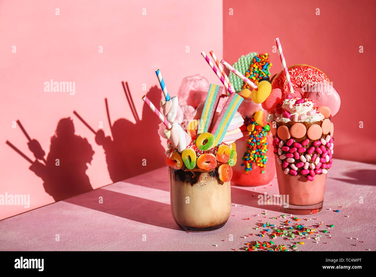Mega shakes hi-res stock photography and images - Alamy