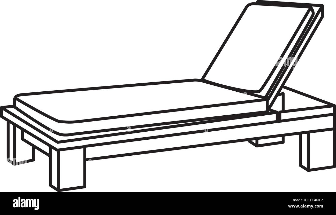 Beautiful tropical beach in luxury Stock Vector Images - Alamy