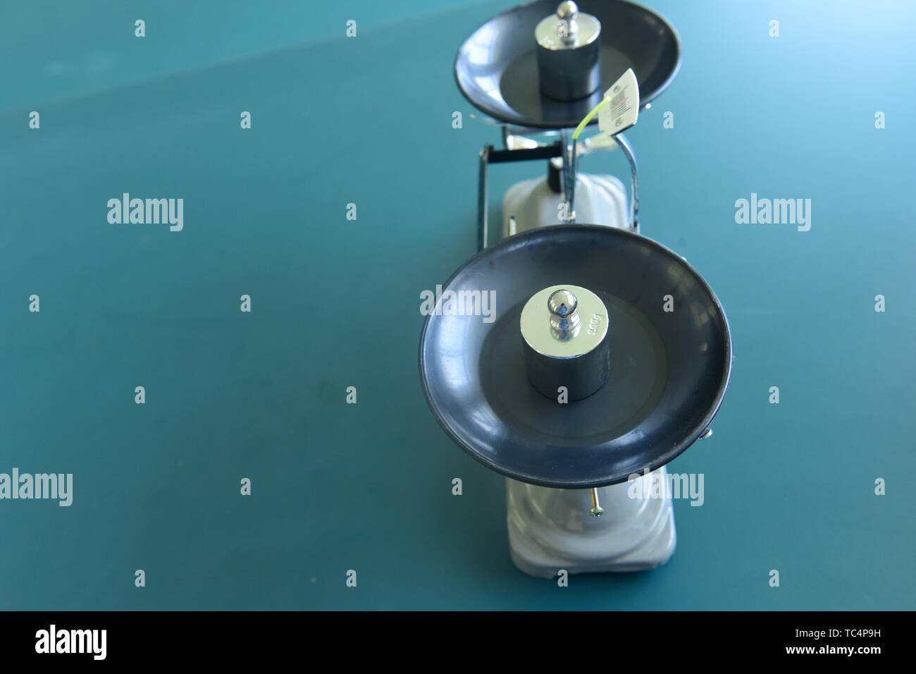 Balance teaching material Stock Photo - Alamy