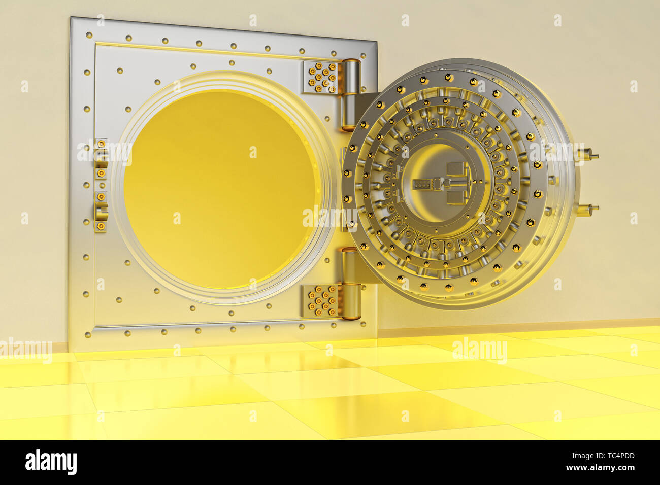 Bank Vault Door Gears High Resolution Stock Photography and Images - Alamy