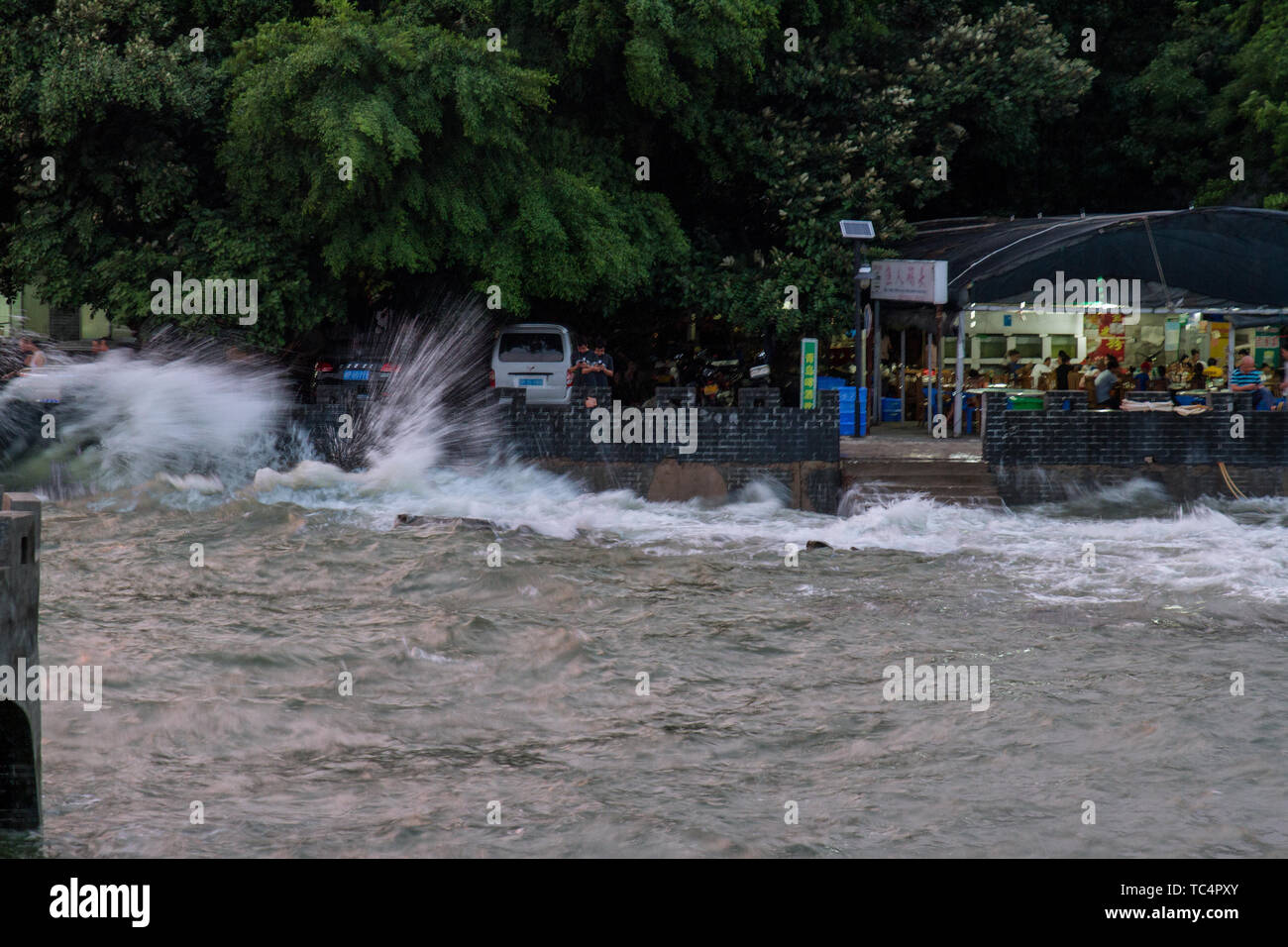 Waters competition human rivers and means of transport hi-res stock ...