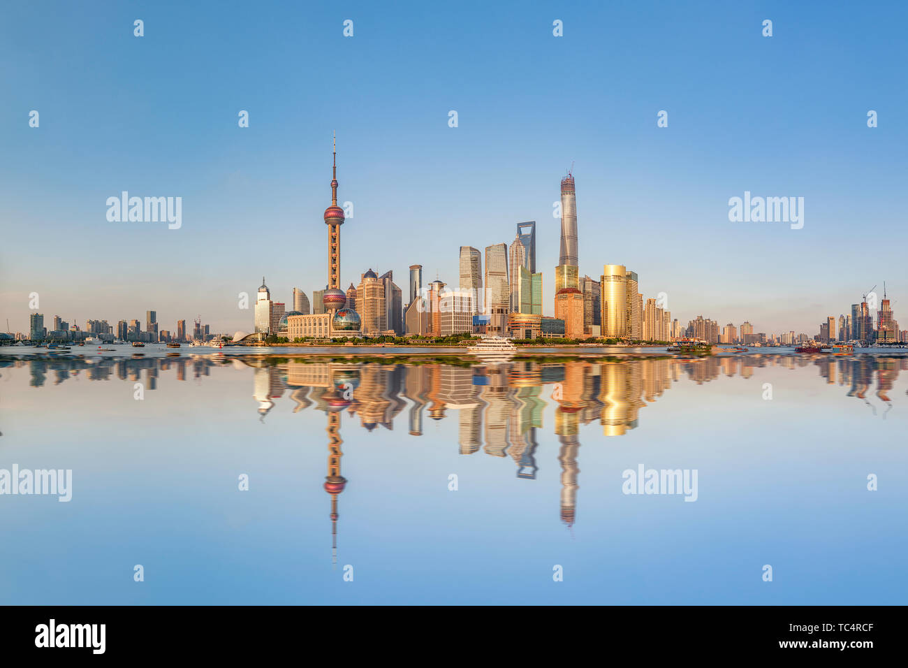 Shanghai City Scenery Stock Photo - Alamy