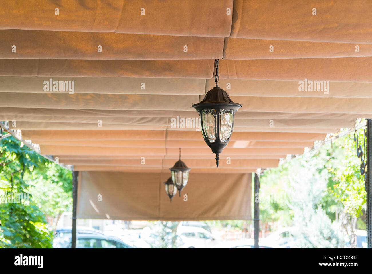 Canvas roof design hi-res stock photography and images - Alamy