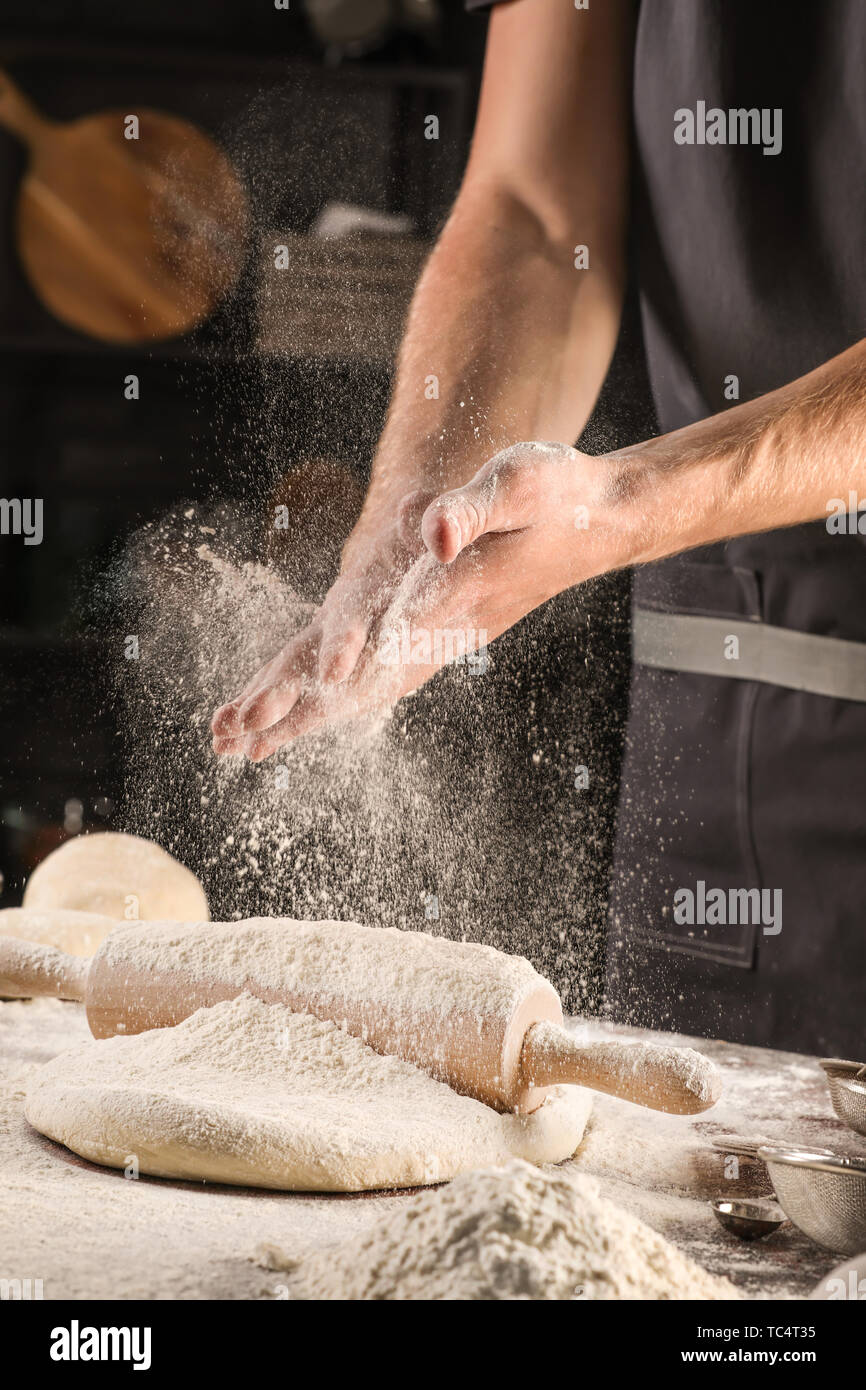Man clapping hands sprinkling hi-res stock photography and images - Alamy