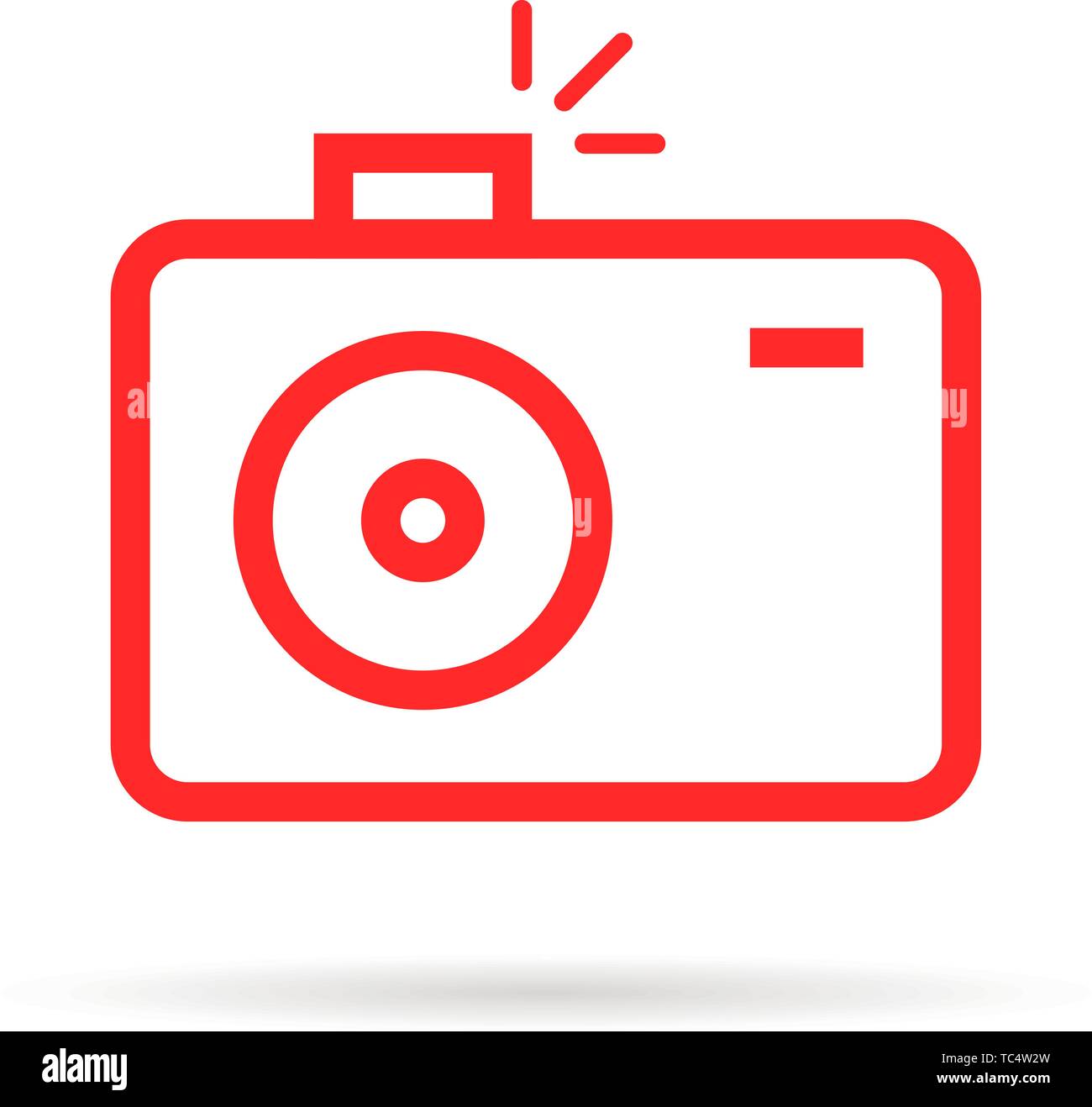 Instant camera device photo Stock Vector Images - Alamy