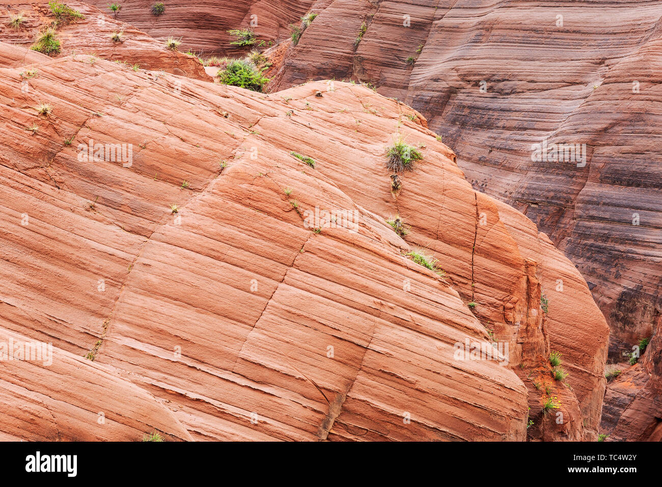 jingbian wave valley Stock Photo - Alamy