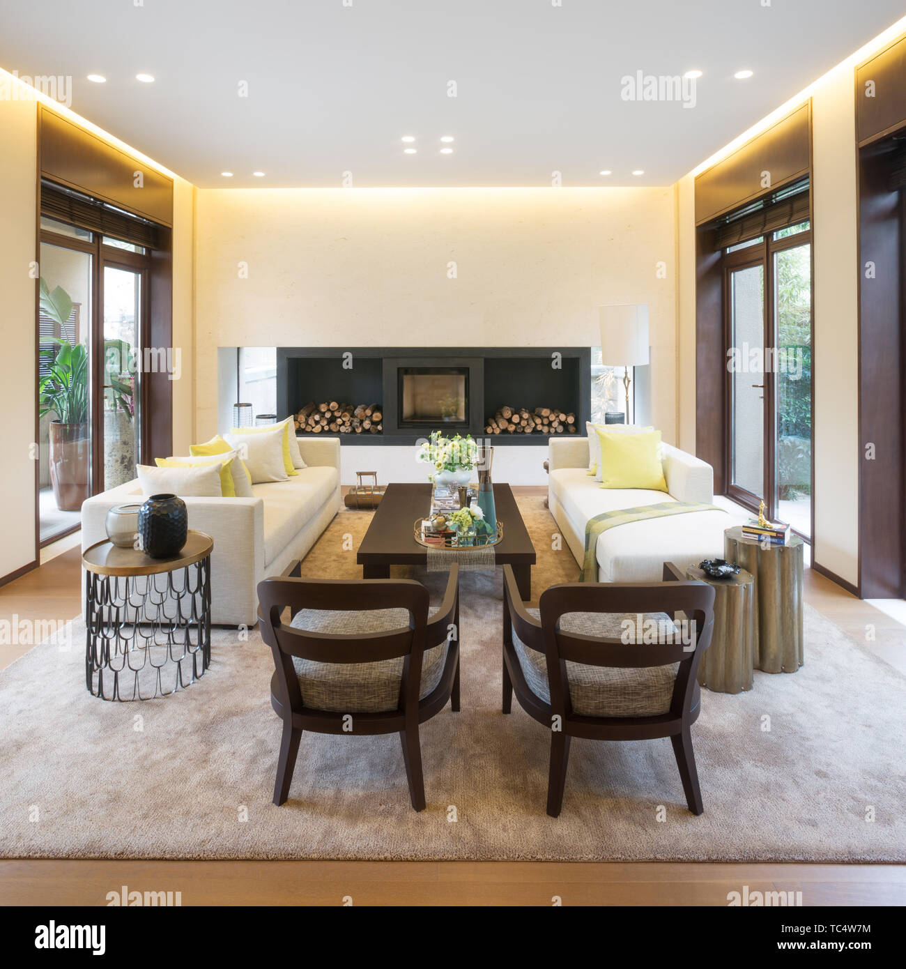 Interior Design Sofa With Floor Floor With Tables Apartments High ...