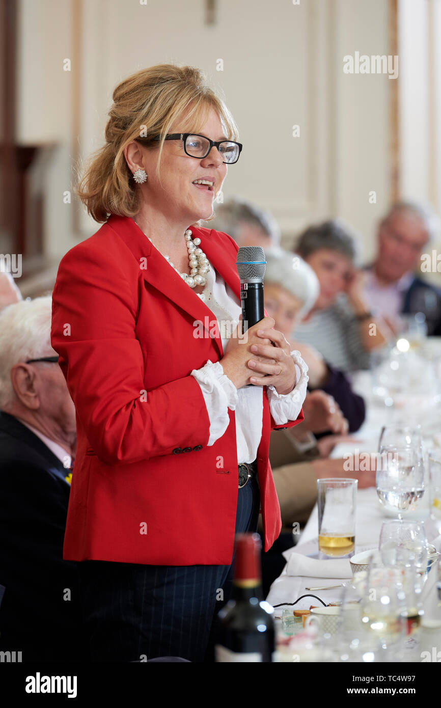 Rachel Kelly at The Oldie Literary Lunch 04/06/19 Stock Photo - Alamy