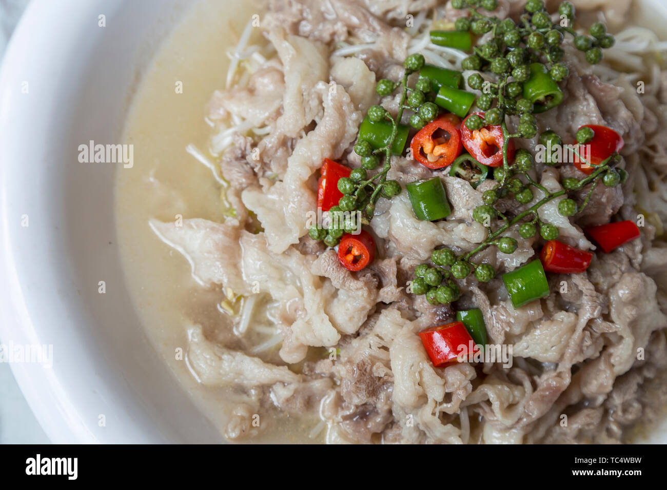 Chinese cuisine fat cow Stock Photo - Alamy