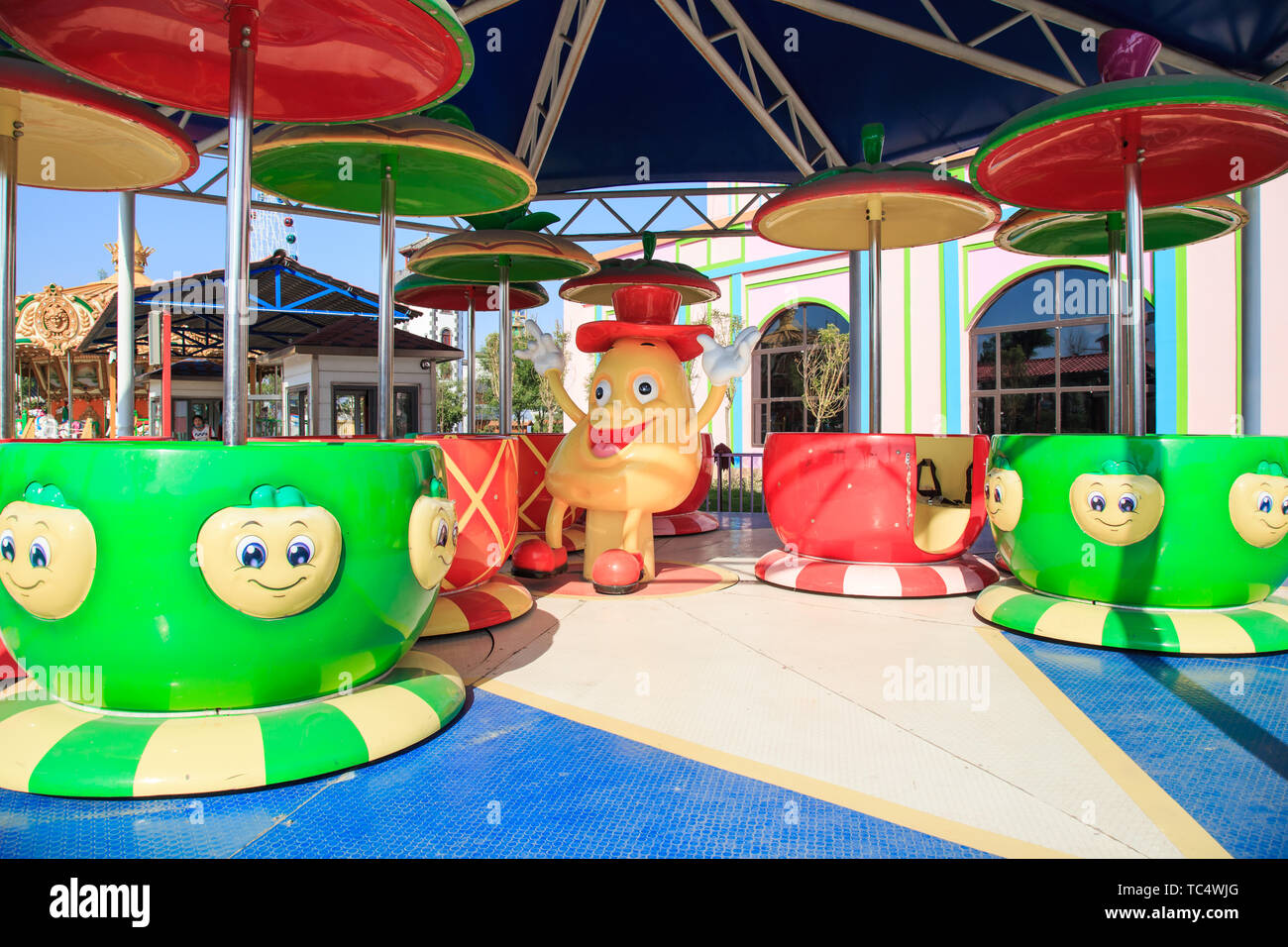 Large theme park Stock Photo - Alamy