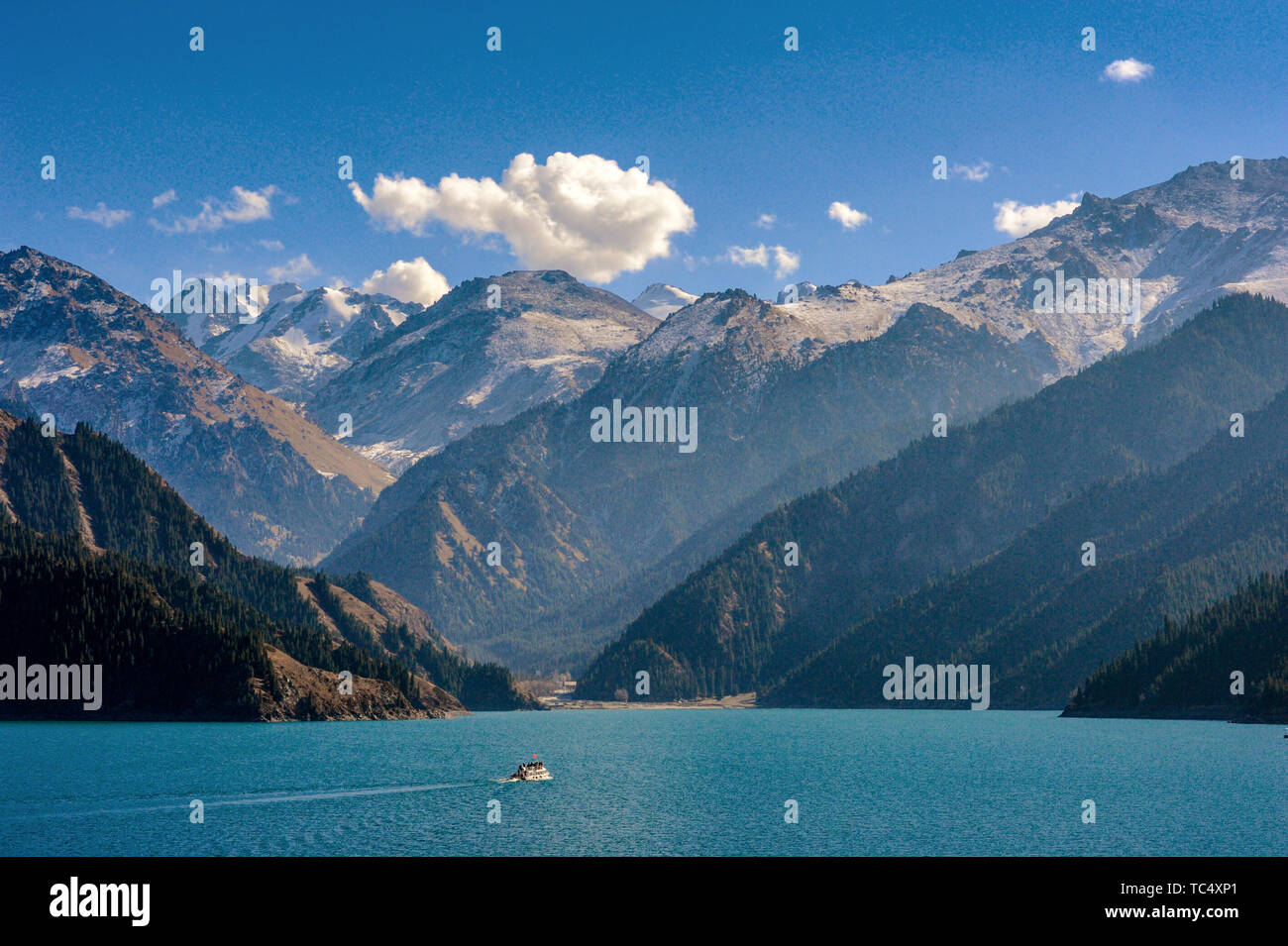 Tianchi, Tianshan, Changji, Xinjiang Stock Photo - Alamy