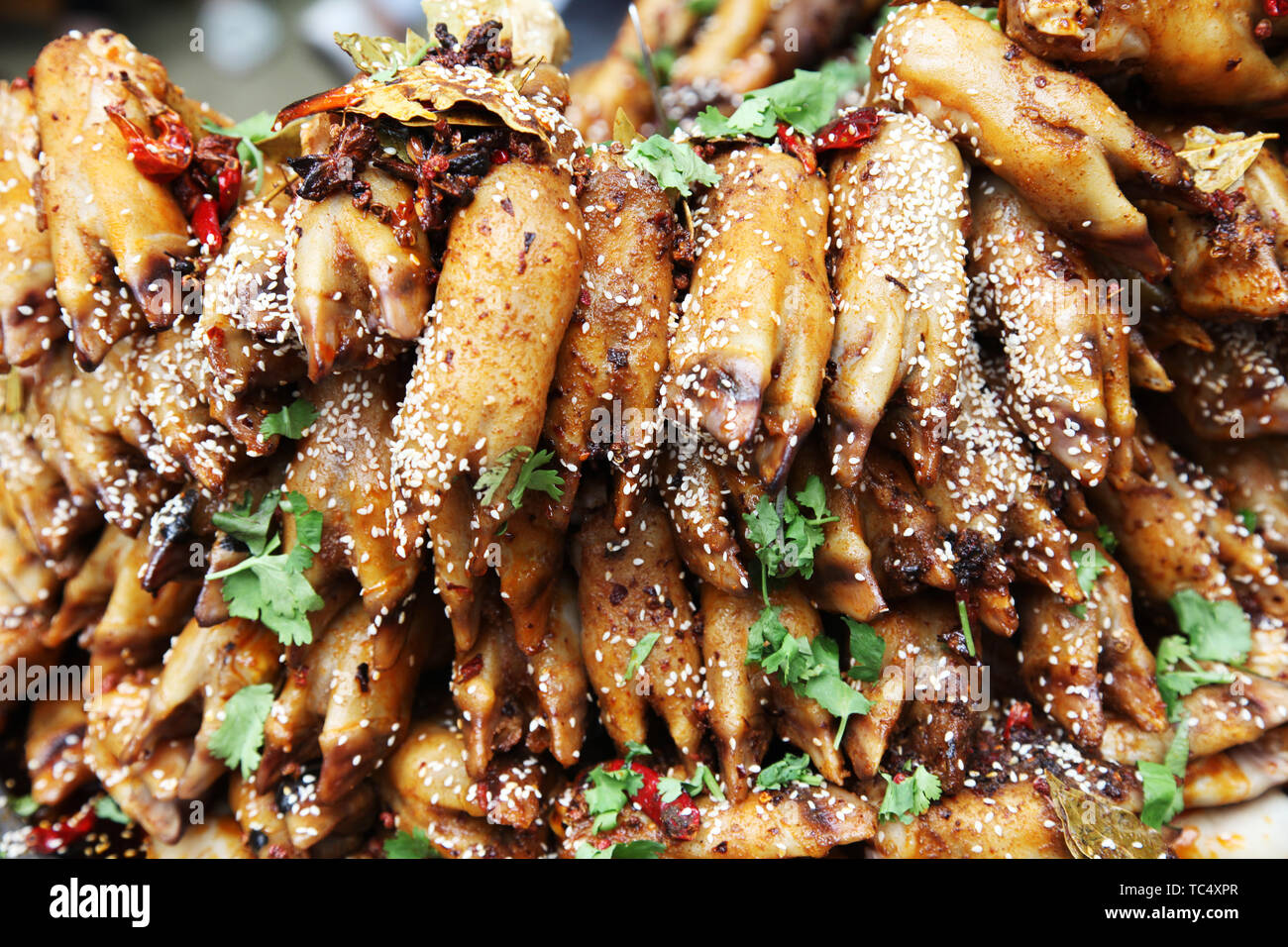 Spicy sheep hoof Stock Photo - Alamy