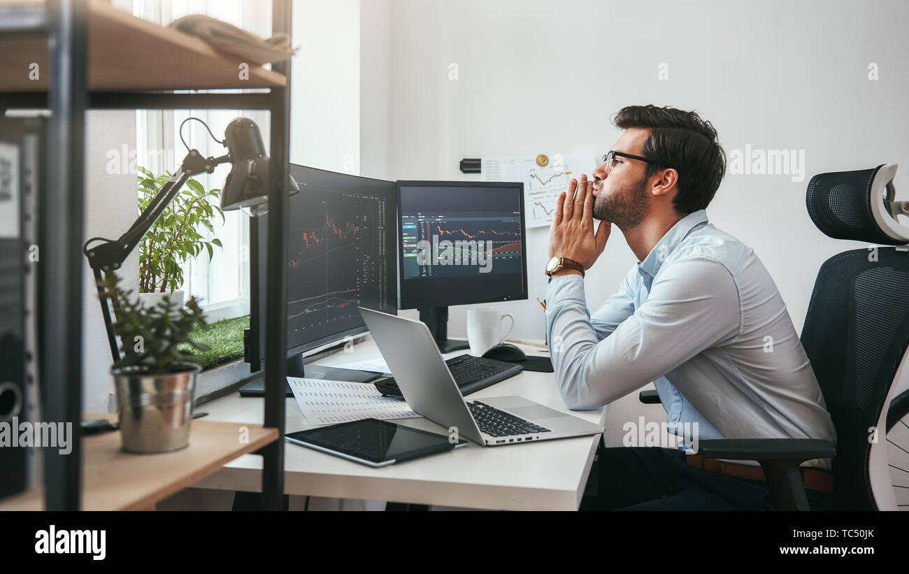 Data worried hi-res stock photography and images - Alamy