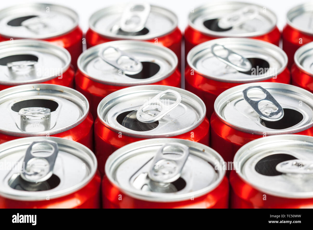 Empty recycle cans Stock Photo - Alamy