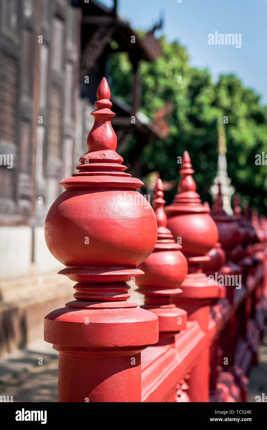 Thailand chiang mai wood carved hi-res stock photography and images - Alamy