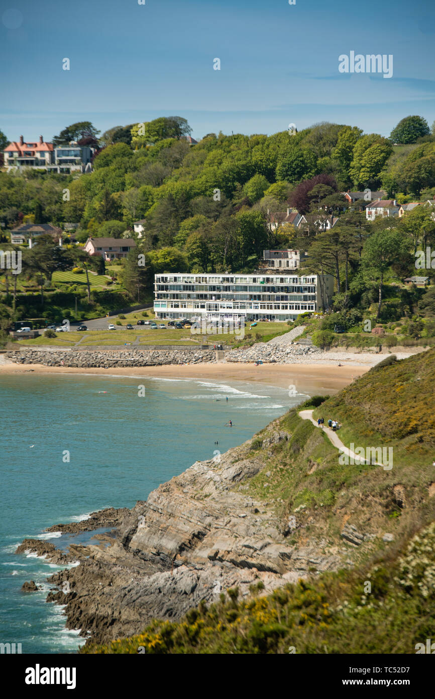 Caswell bay, gower peninsula hi-res stock photography and images - Alamy