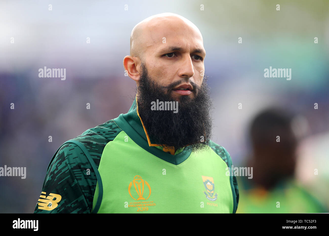 South Africa's Hashim Amla during the ICC Cricket World Cup group stage ...