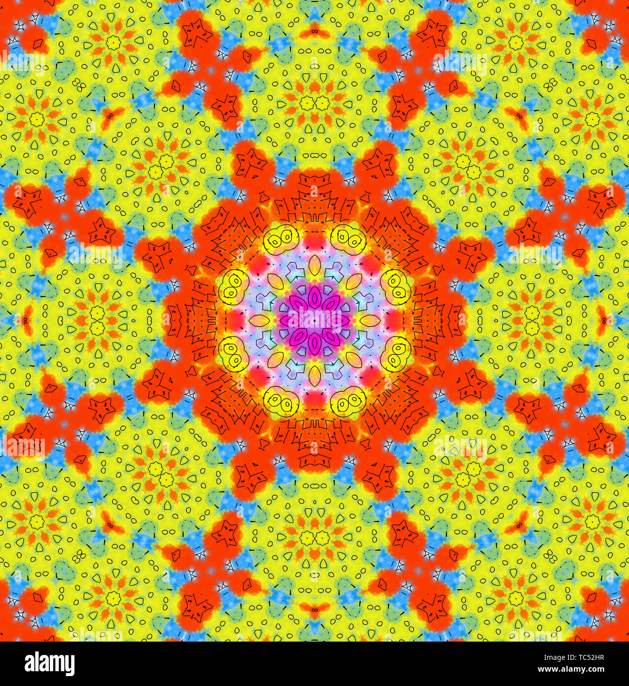 Abstract bright color pattern Stock Photo - Alamy