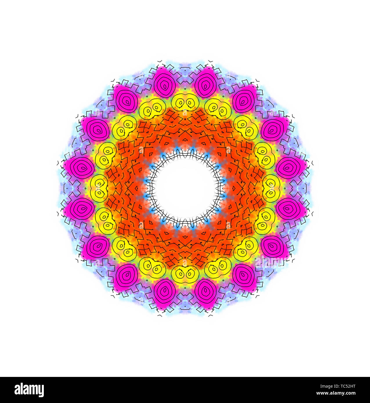 Modern Radial Pattern Cut Out Stock Images & Pictures - Alamy