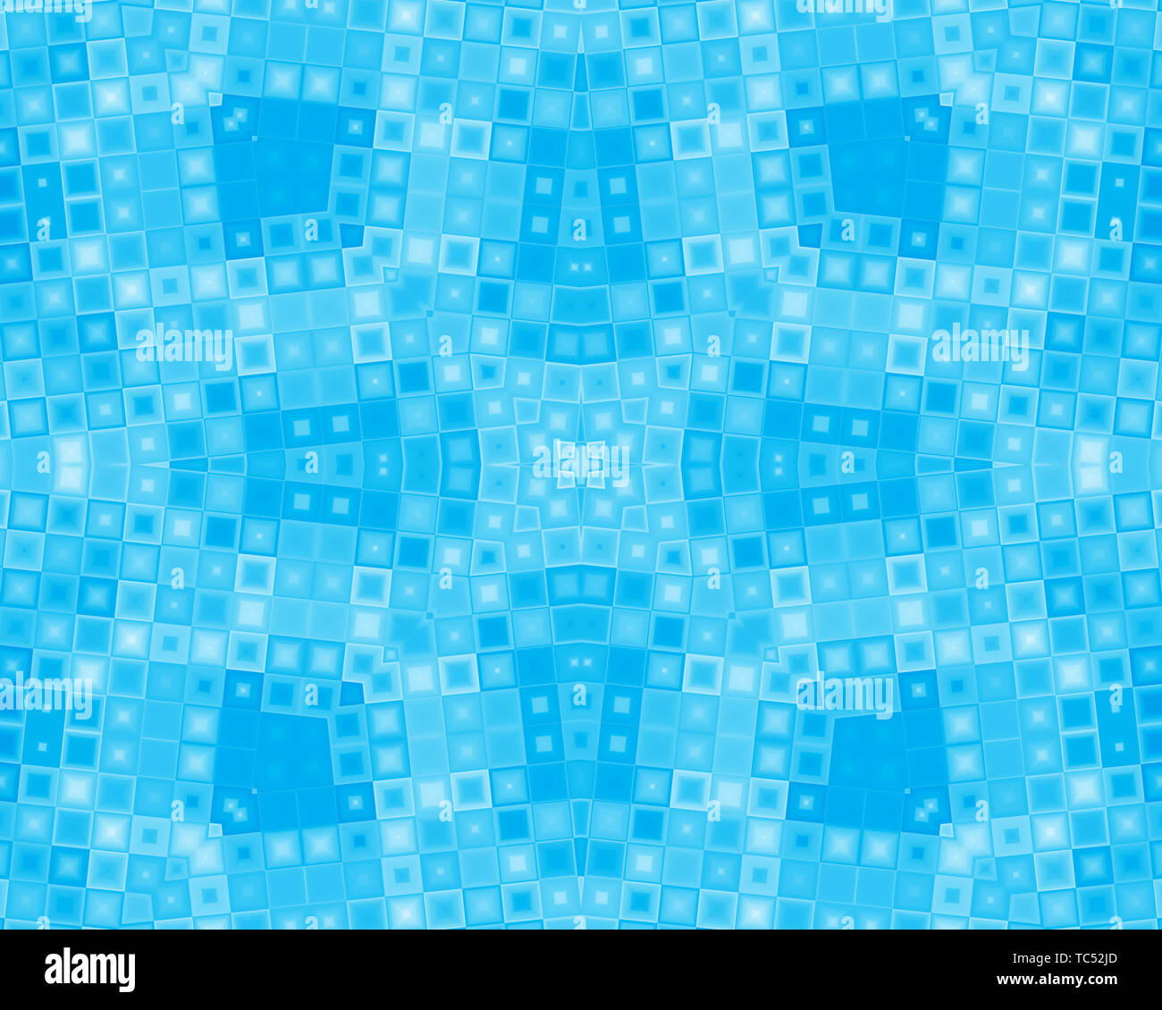 Abstract blue background of different squares Stock Photo - Alamy