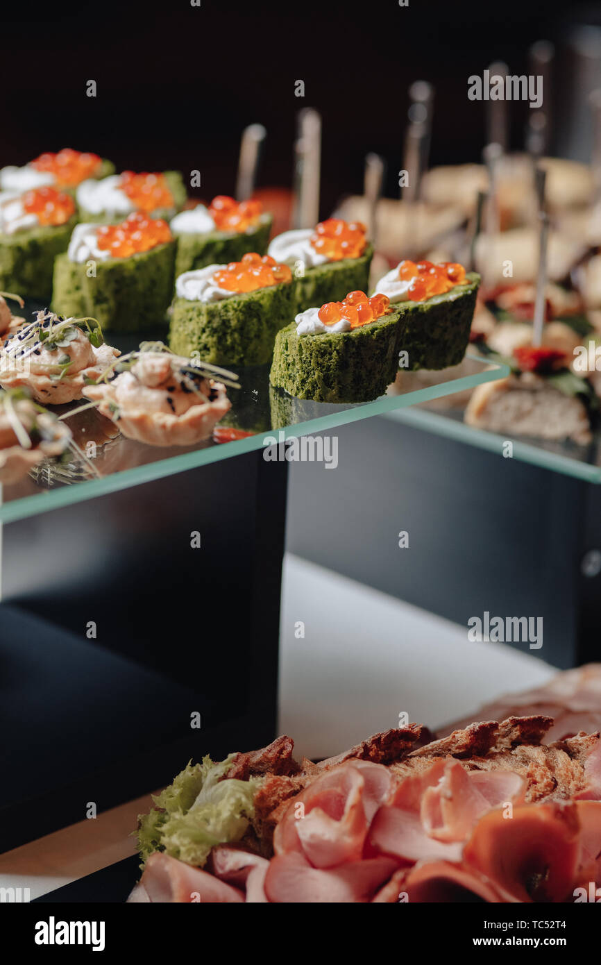 Festive buffet hi-res stock photography and images - Alamy