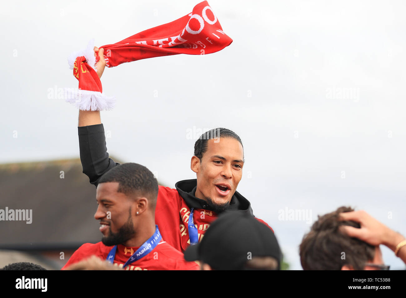 2nd June 2019 , Liverpool, England; UEFA Champions League, Liverpool FC ...