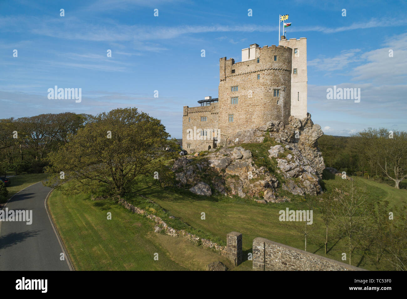 Roch Castle, Pembrokeshire High Resolution Stock Photography and Images ...