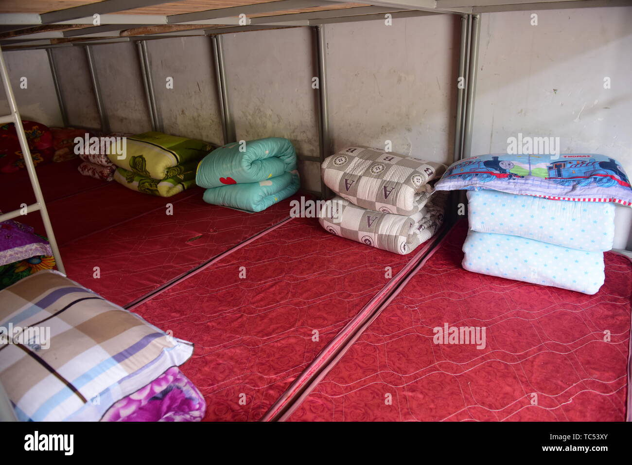 Rural primary school dormitory Stock Photo - Alamy