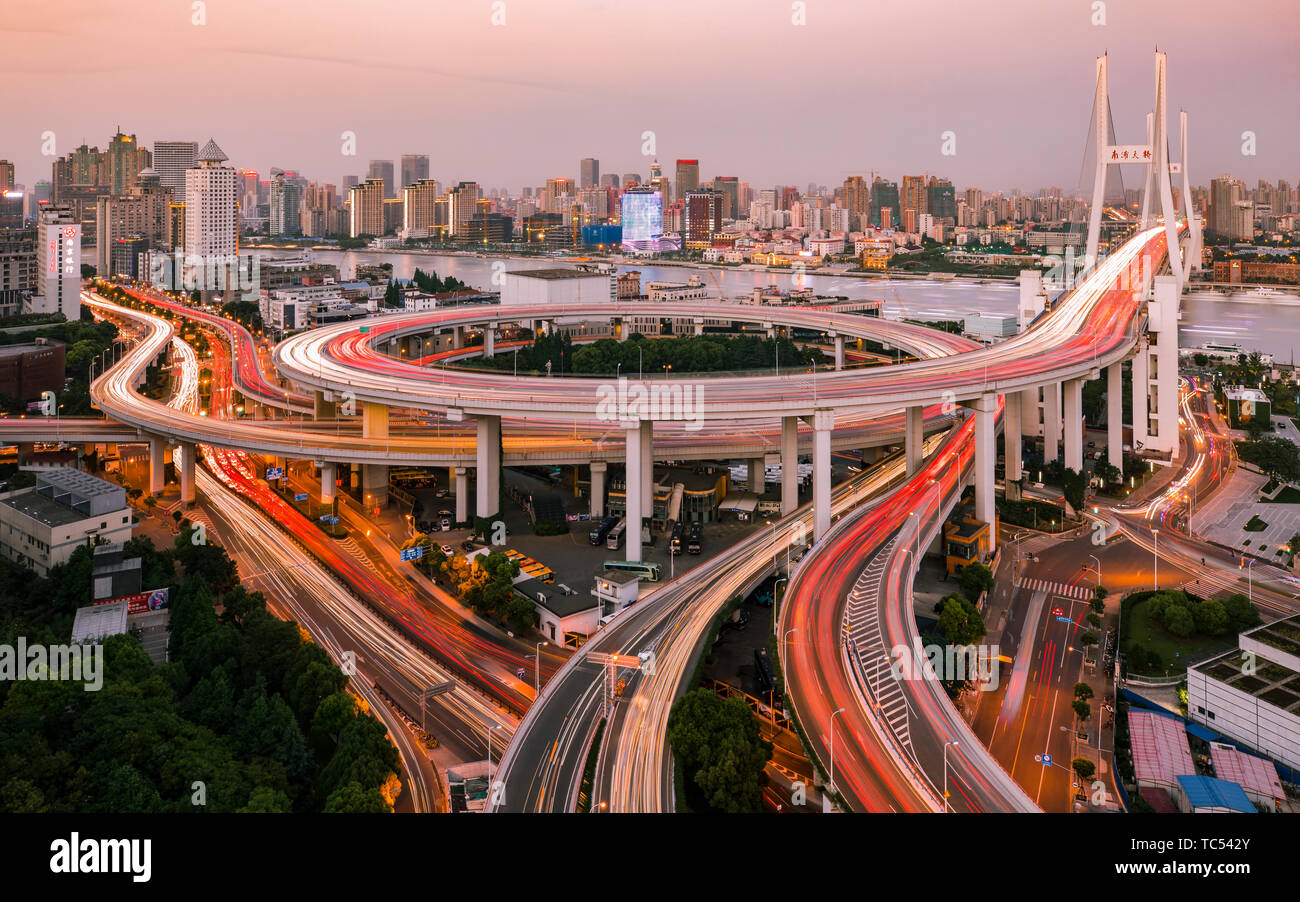 Nanpu bridge hi-res stock photography and images - Alamy