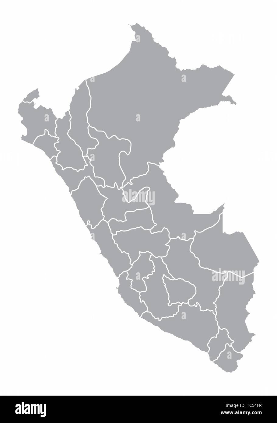 Peru Country Map High Resolution Stock Photography and Images - Alamy