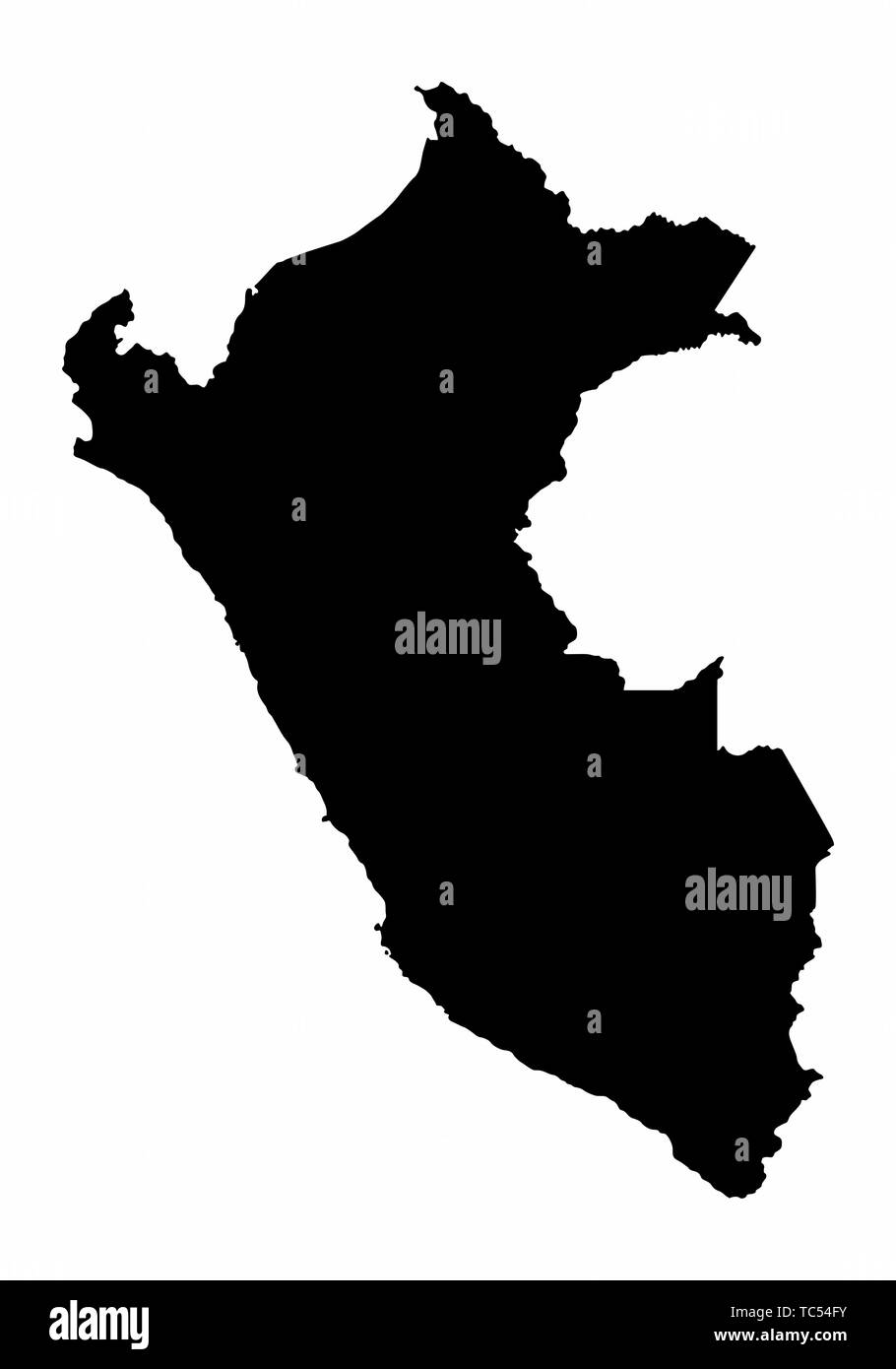 Maps of peru Stock Vector Images - Alamy