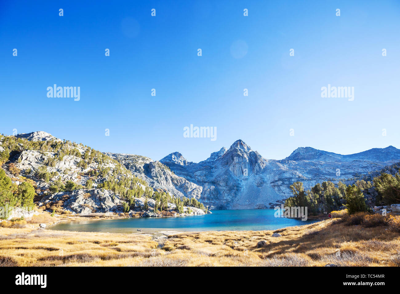 Beautiful nature scene in spring mountains. Sierra Nevada landscapes ...