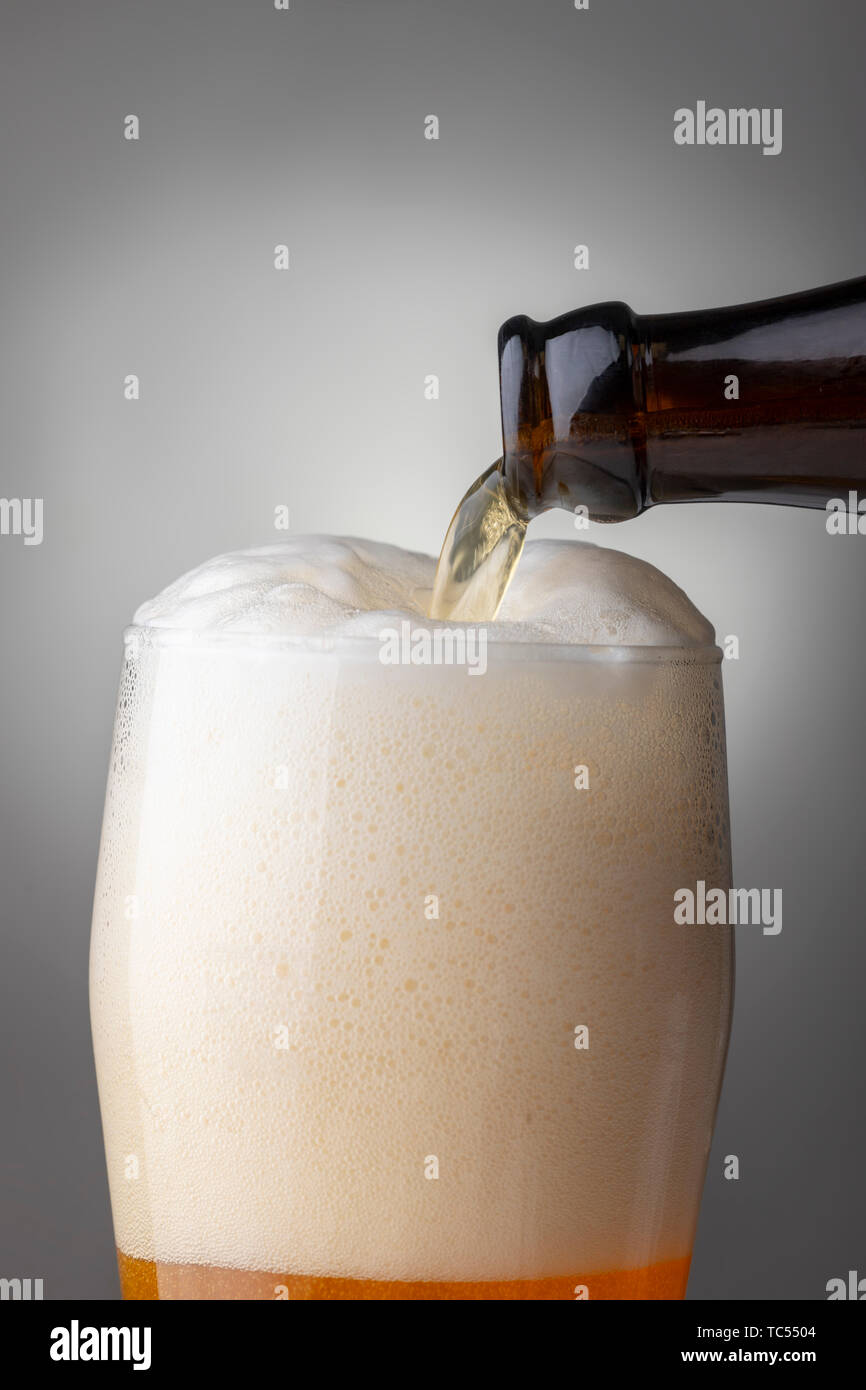 Food pouring fresh beer hi-res stock photography and images - Alamy