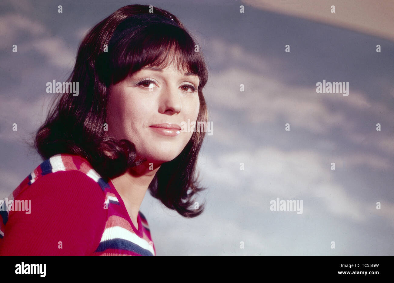 Maria Prado, spanische (?) Schlagersängerin, Deutschland ca. frühe ...