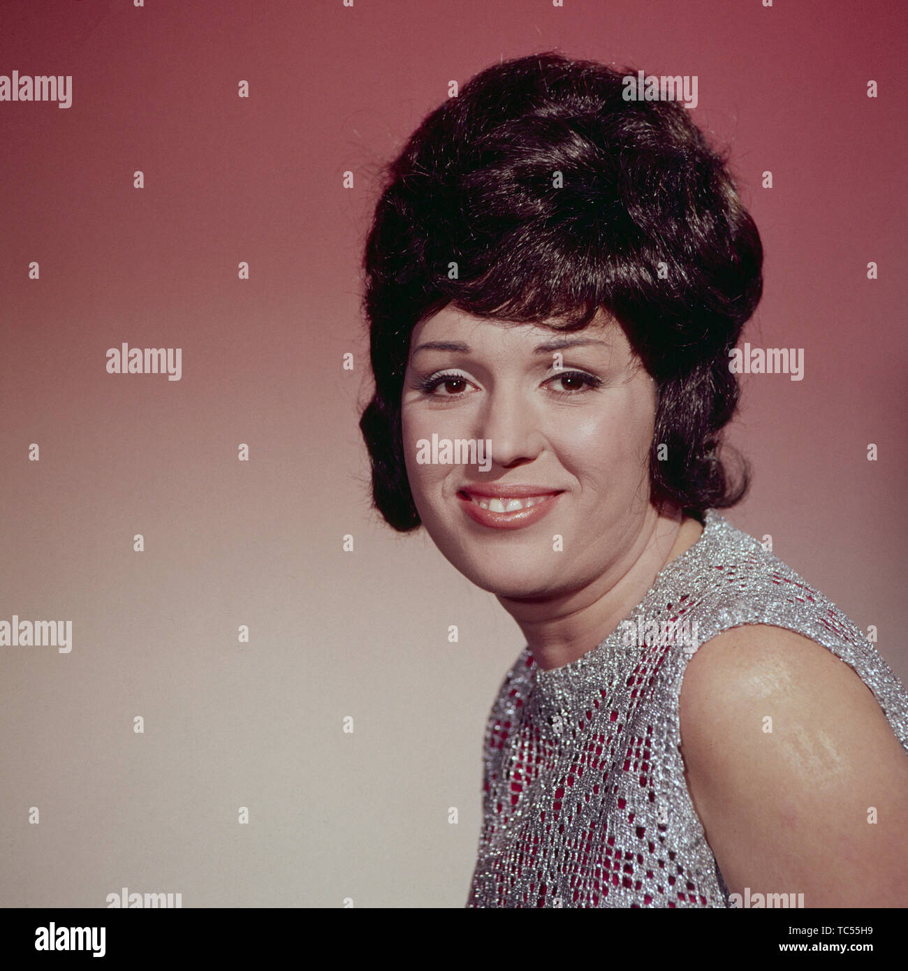 Maria Prado, spanische (?) Schlagersängerin, Deutschland ca. späte ...