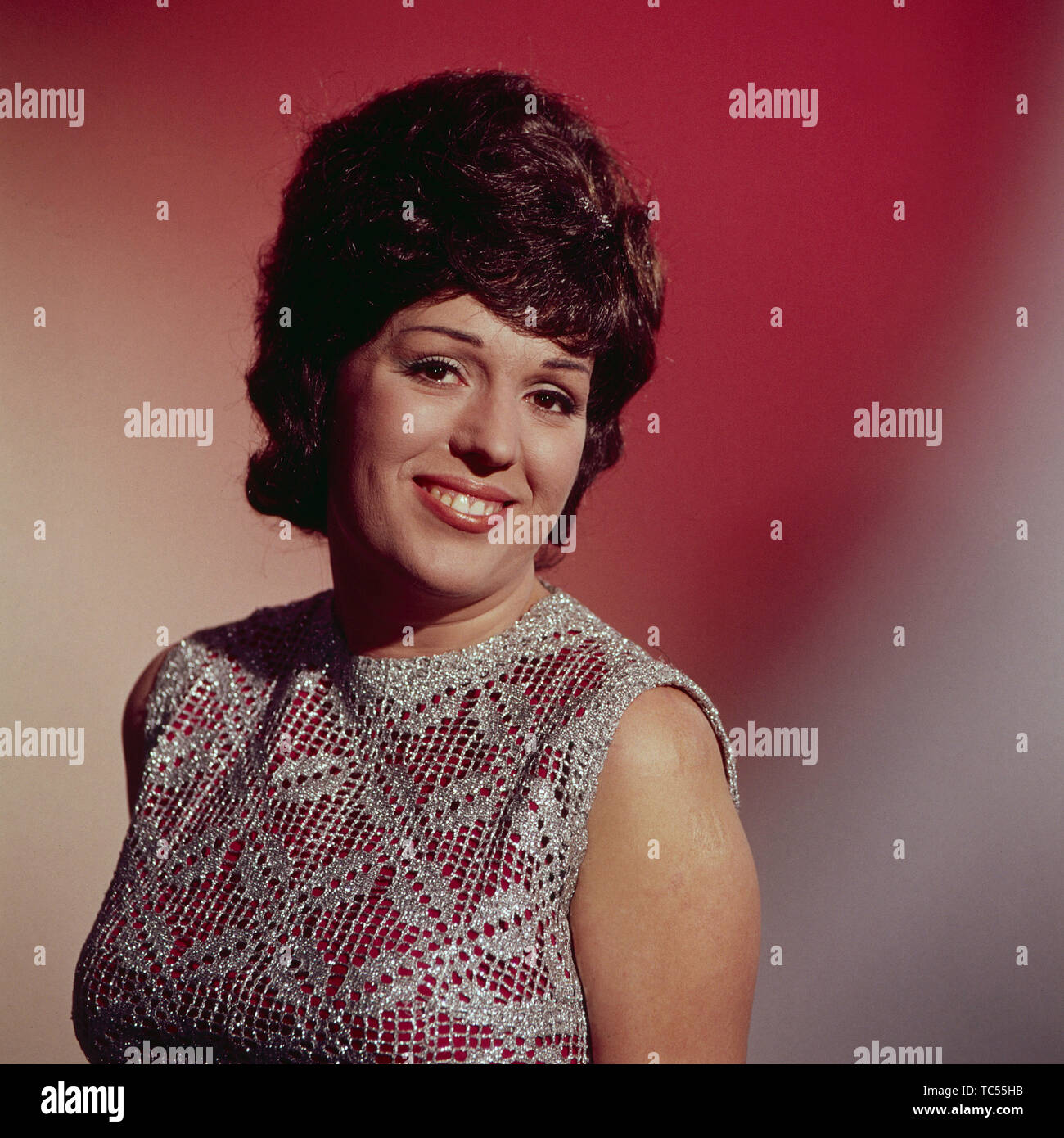 Maria Prado, spanische (?) Schlagersängerin, Deutschland ca. späte ...