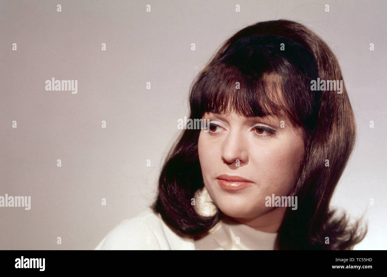 Maria Prado, spanische (?) Schlagersängerin, Deutschland ca. frühe ...