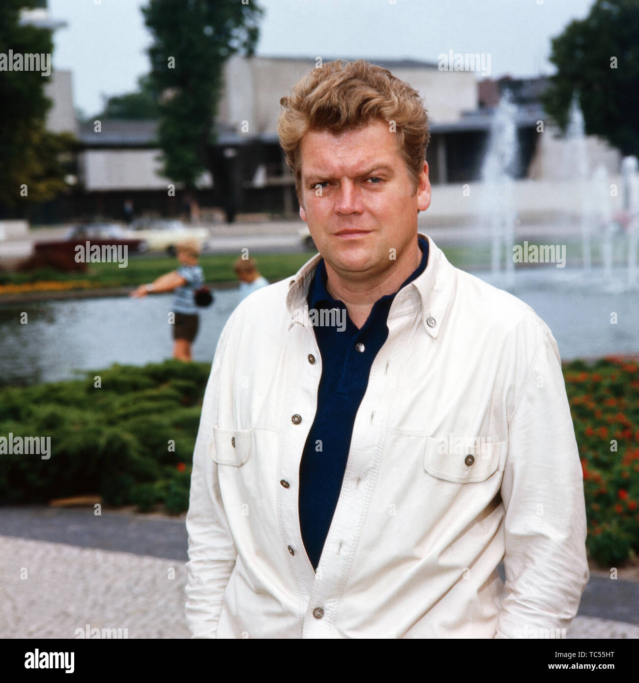 Hemann Prey, deutscher Opernsänger, Deutschland ca. 1965. German opera ...