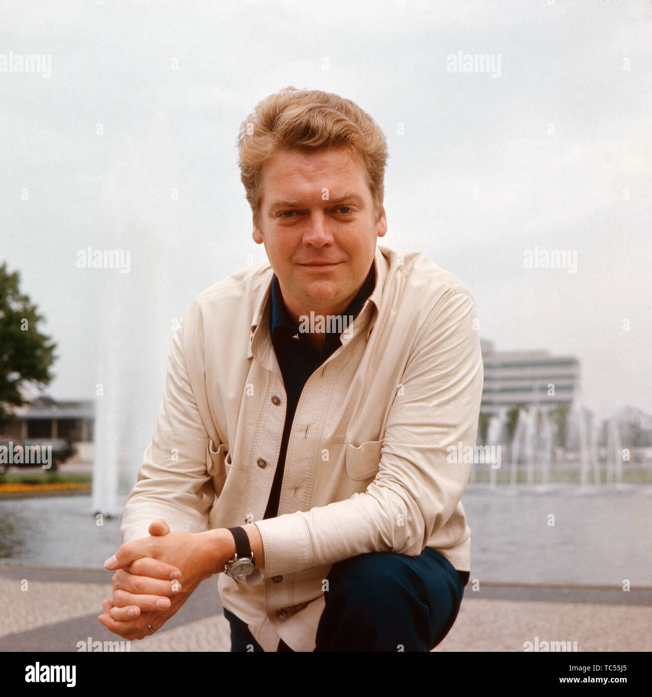 Hemann Prey, deutscher Opernsänger, Deutschland ca. 1965. German opera ...