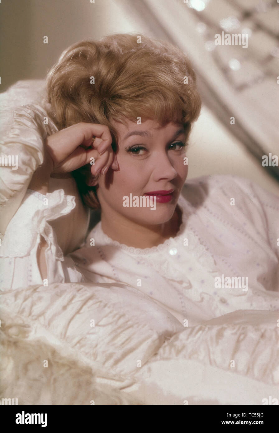 Liselotte Pulver, Schweizer Schauspielerin, Deutschland frühe 1960er ...