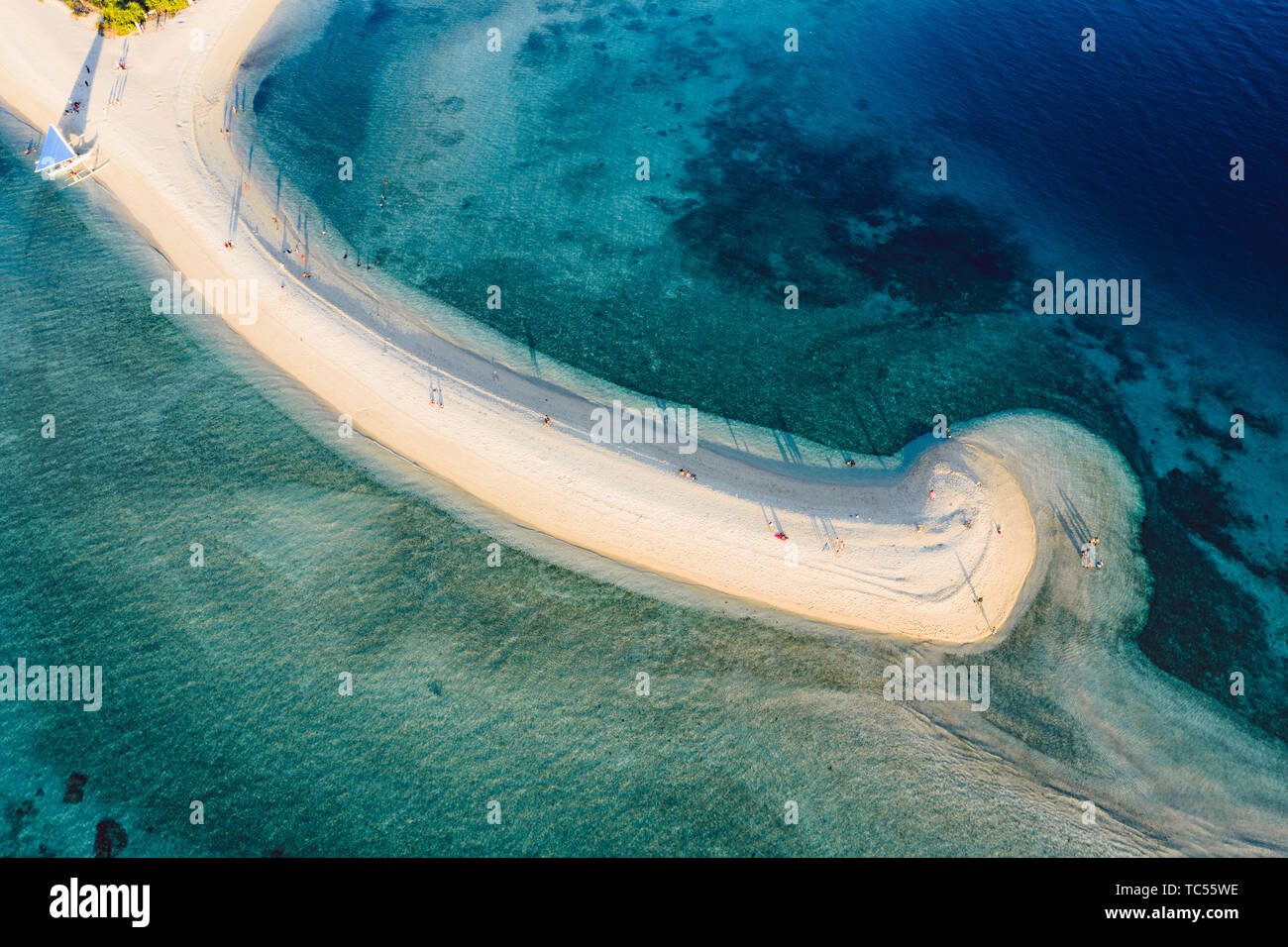 Amazing Bon Bon beach on Romblon island, Philippines Stock Photo - Alamy