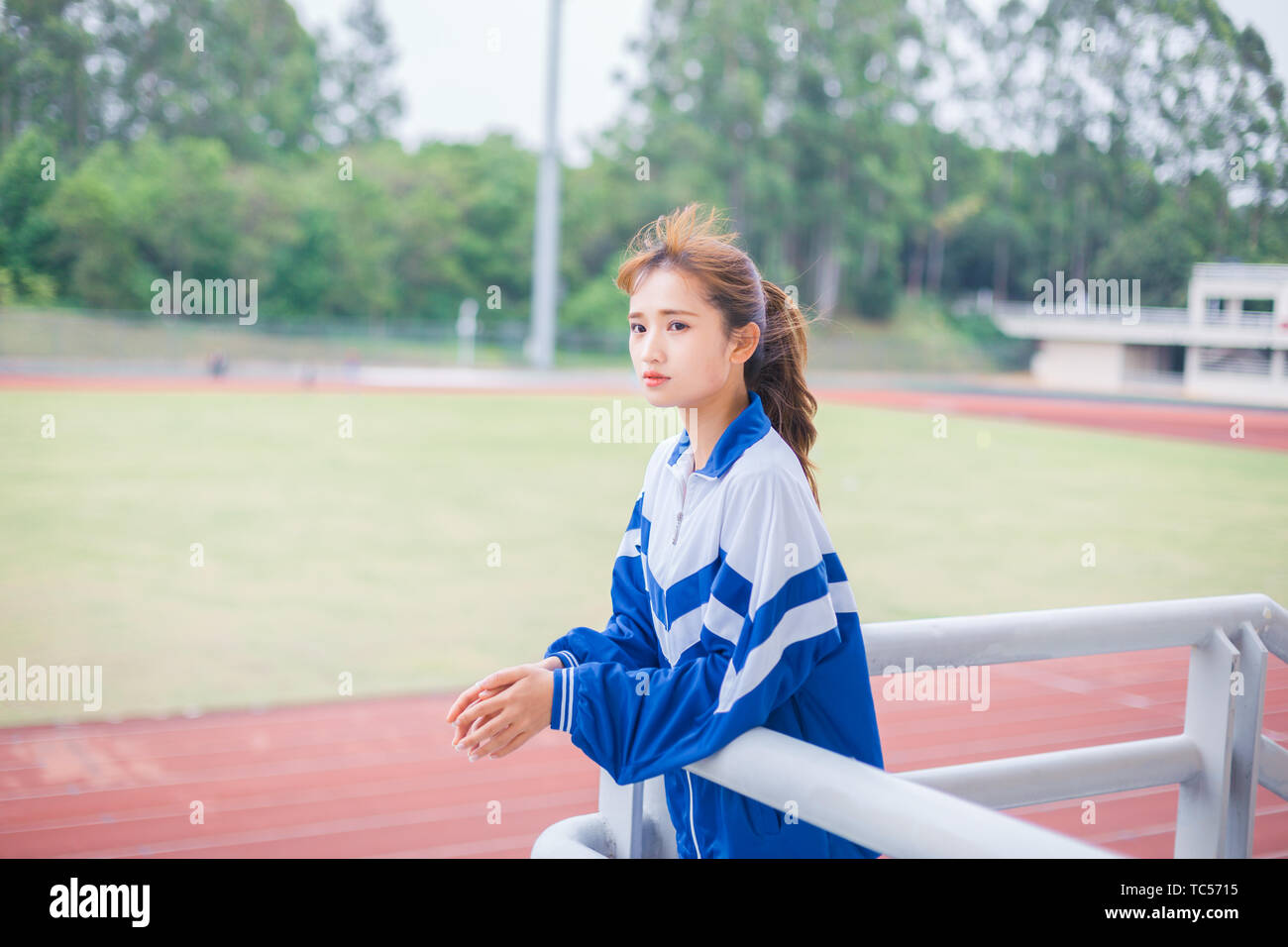 School uniform girl Stock Photo - Alamy