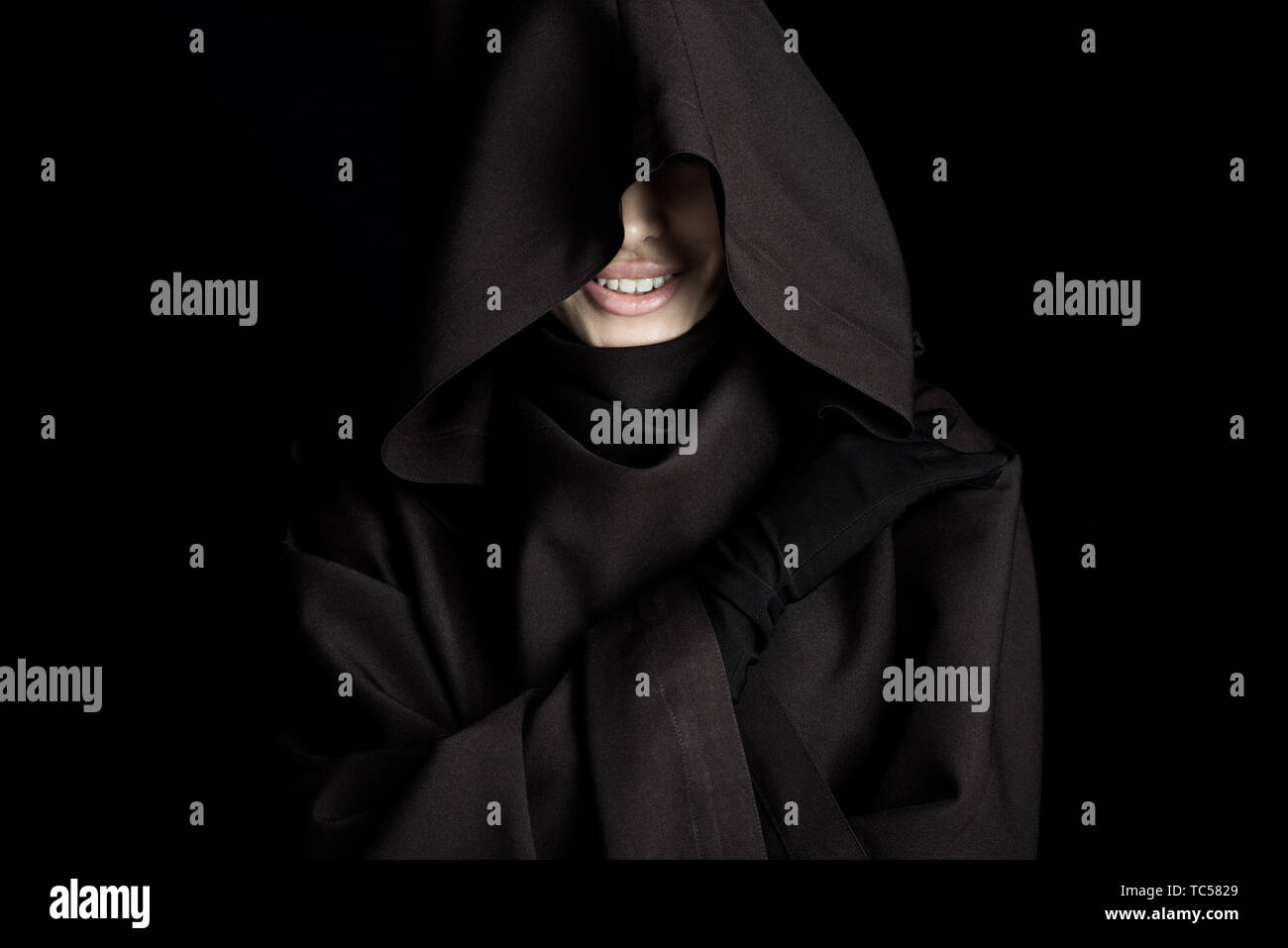 Smiling death hi-res stock photography and images - Alamy
