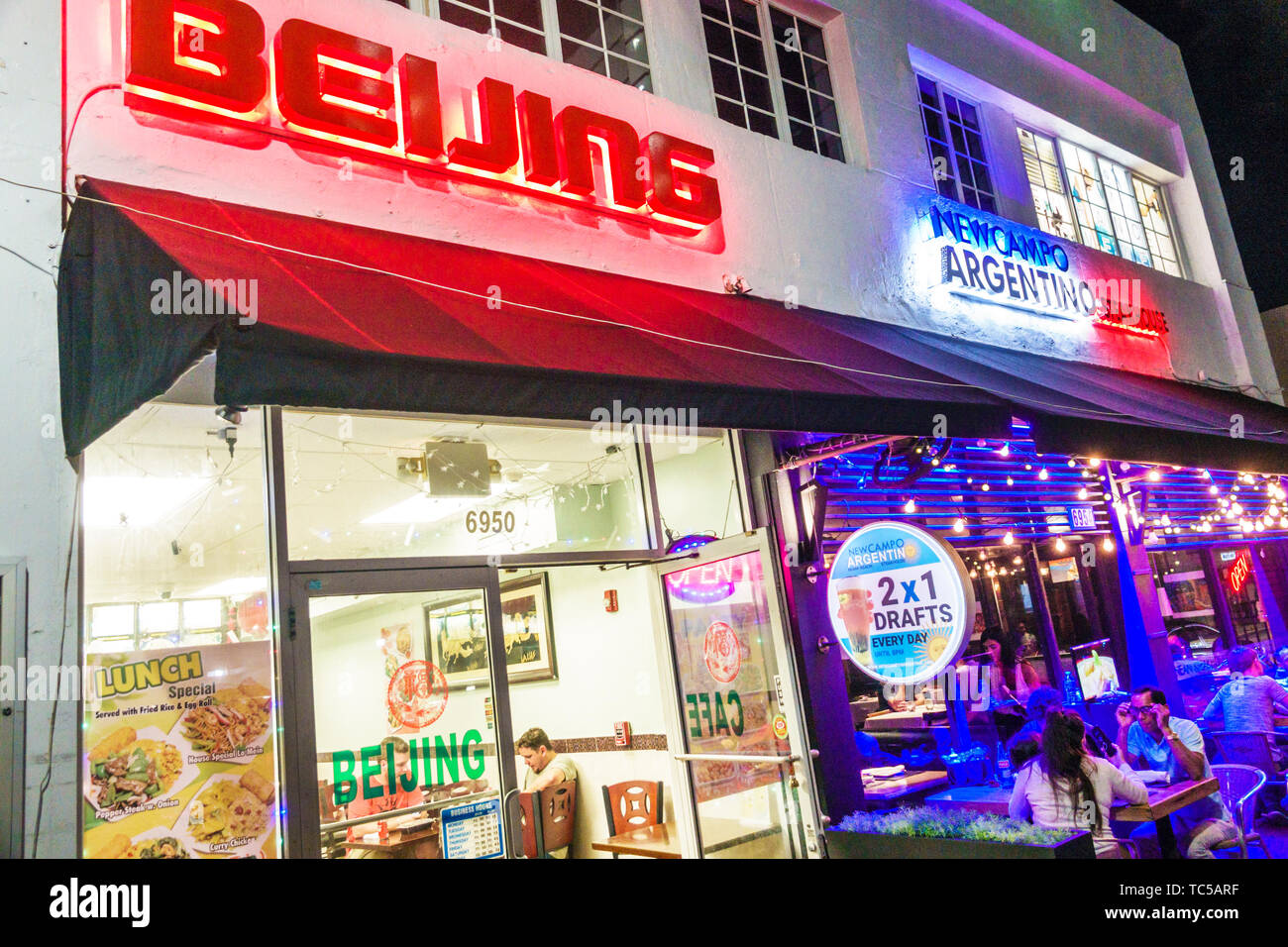 Miami Beach Florida,North Beach,Collins Avenue,New Campo Argentino ...