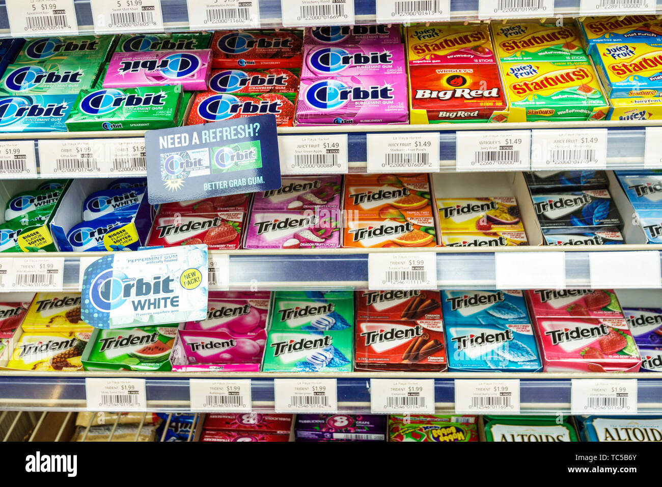 Orbit Gum High Resolution Stock Photography and Images - Alamy